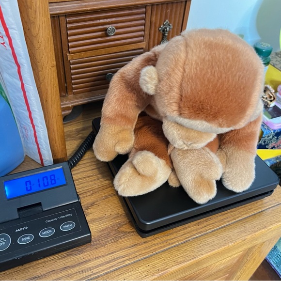 Ty | Toys | Vintage 998 Ty Monkey Chimpanzee Plush 13 Bongo Original ...